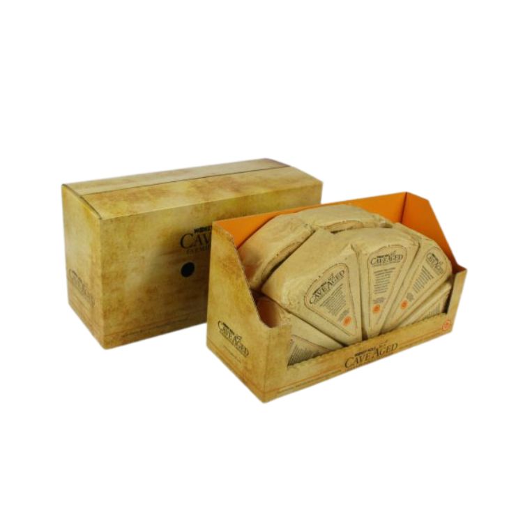 Cardboard packaging boxes for cheese - Atlas Packaging