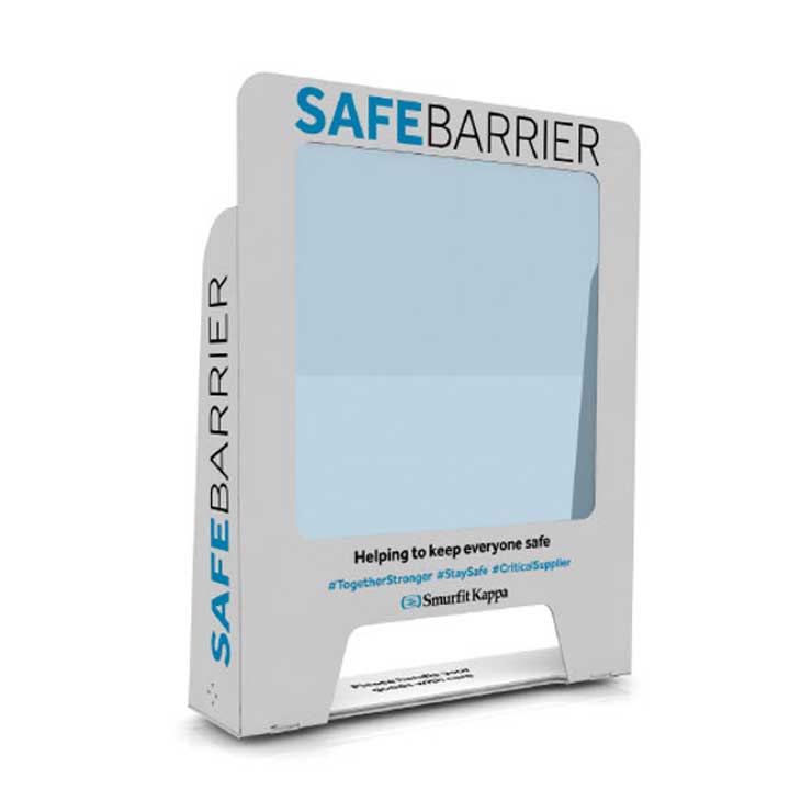 SafeBarrier - Retail Counter Screen| Smurfit Kappa