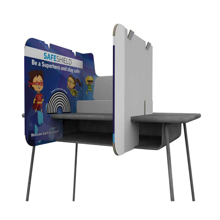 SafeShield Student Desk Dividers | Smurfit Kappa
