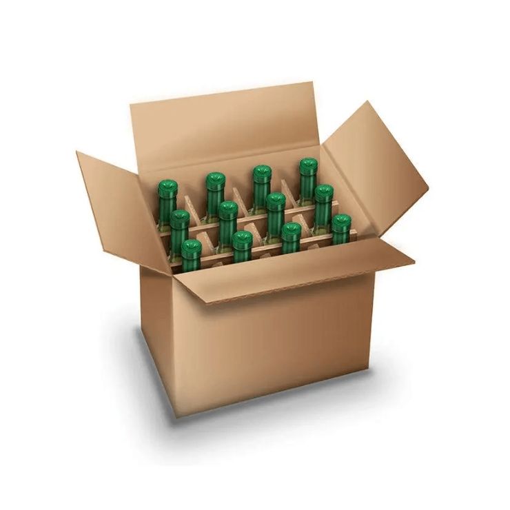 Wine Packaging | Wine Bottle Cardboard Packaging Boxes for Shipping