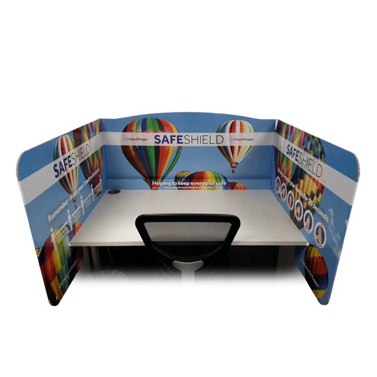 SafeShield Office Desk Dividers | Smurfit Kappa